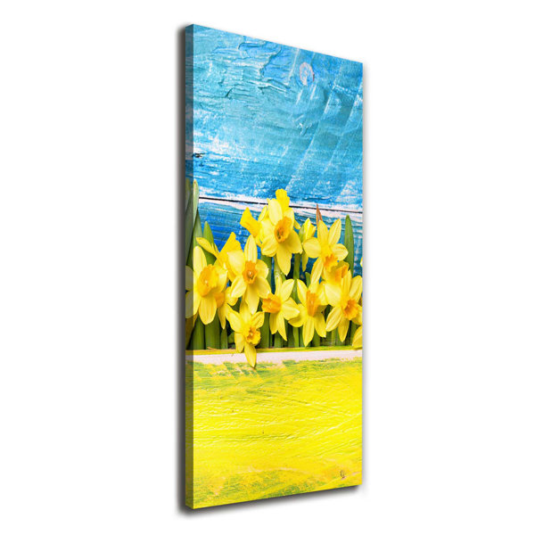 Brayden Studio Narzissen - Kunstdrucke auf Leinwand - Wrapped Canvas | Wayfair.de